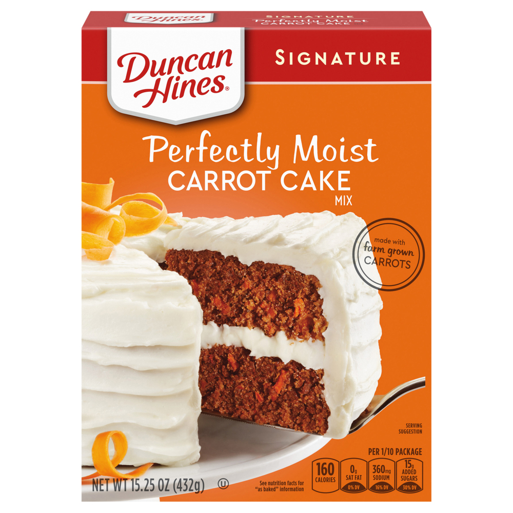 Duncan hines carrot cake store