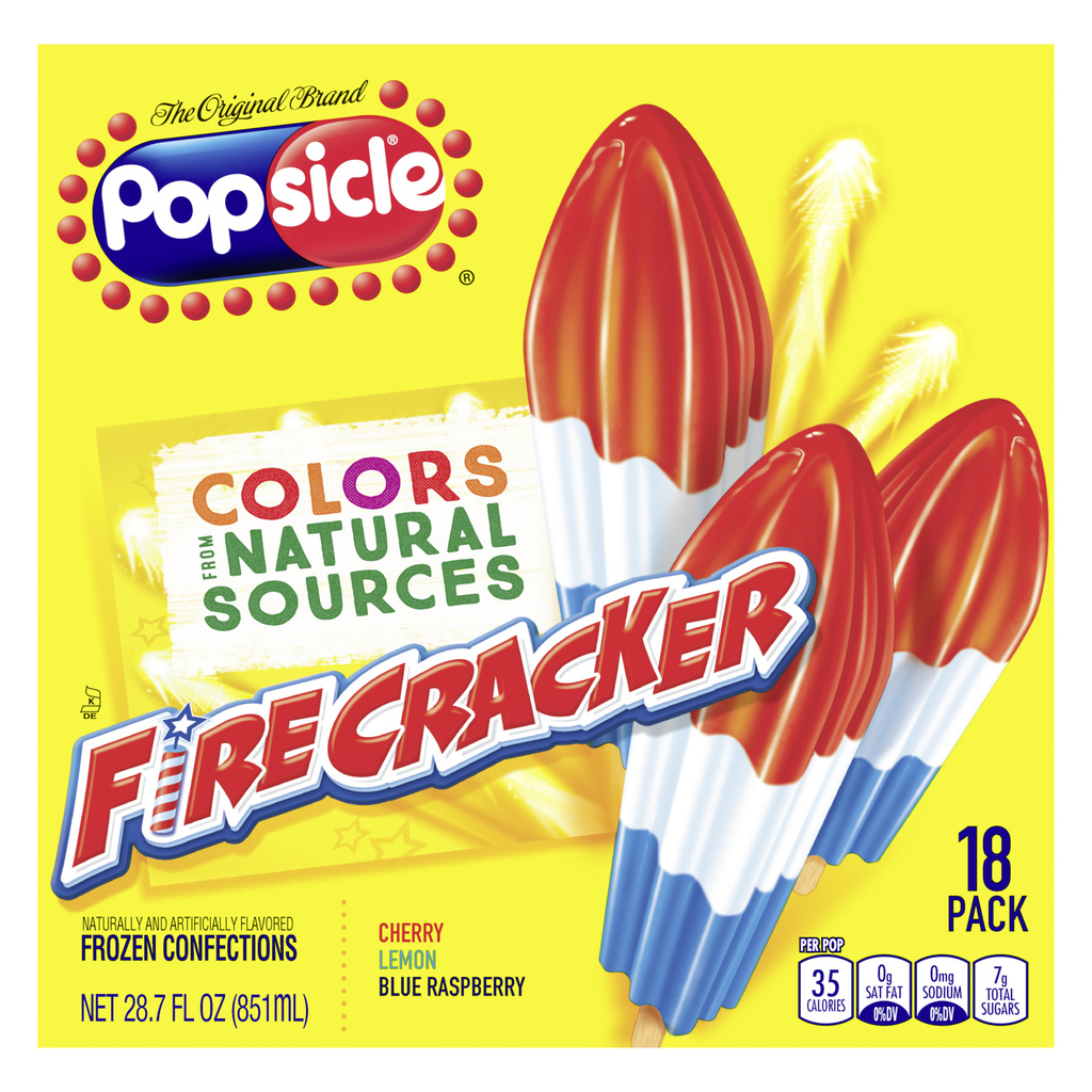 Firecracker Popsicle Art