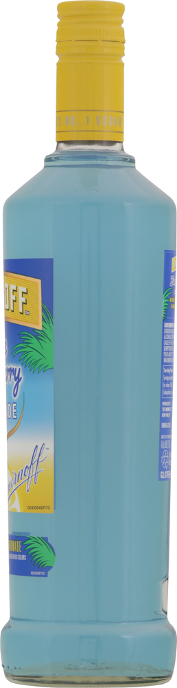 blue raspberry vodka lemonade