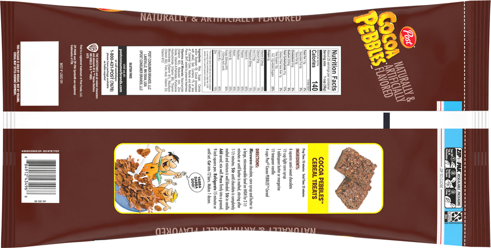 cocoa pebbles serving size