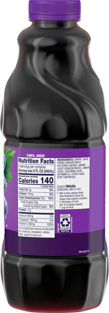 grape juice composition