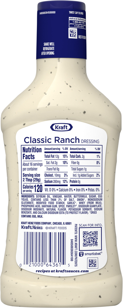 kraft ranch dressing