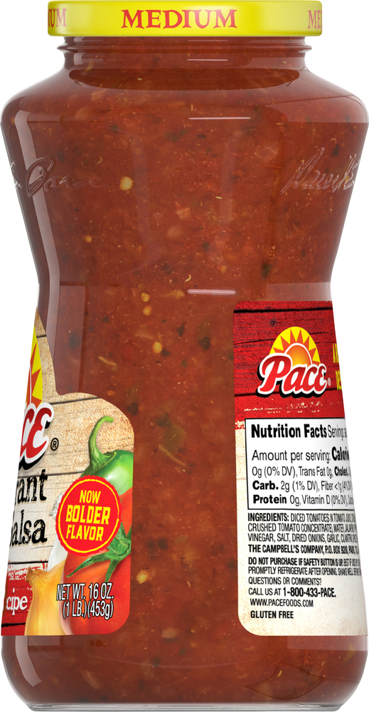 pace salsa medium or mild
