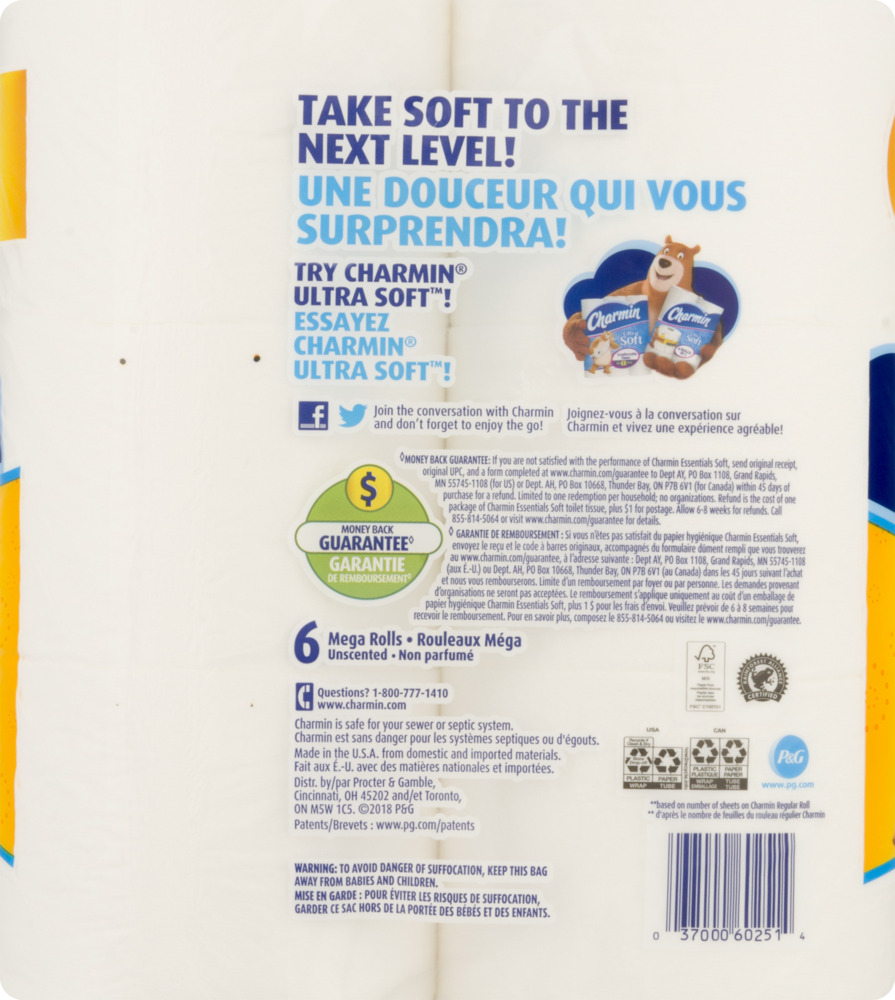 charmin essentials logo