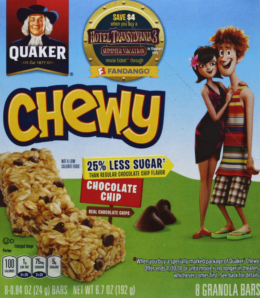 quaker oat bars