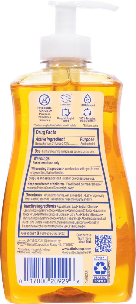 dial bacterial soap