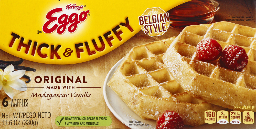 belgian waffles eggo