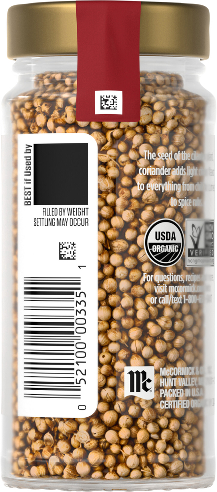 coriander whole hsn code