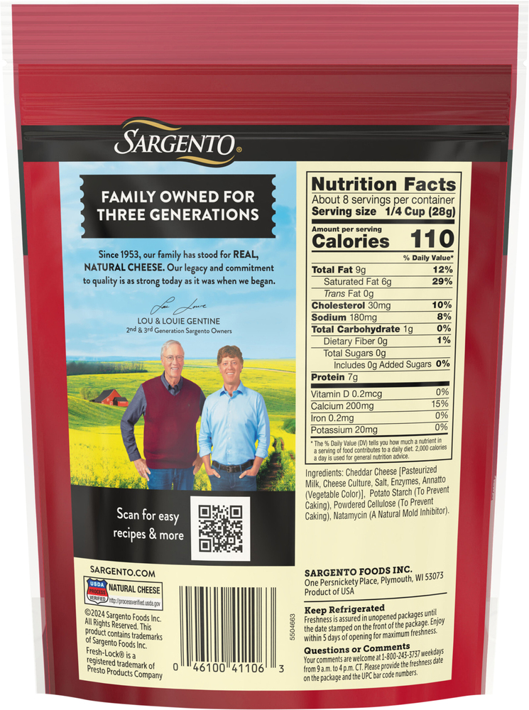 Sargento Shredded Cheese