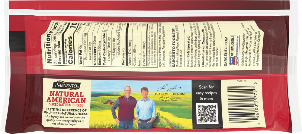 sargento cheese barcode