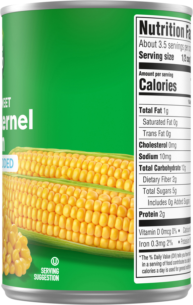 does corn have calcium