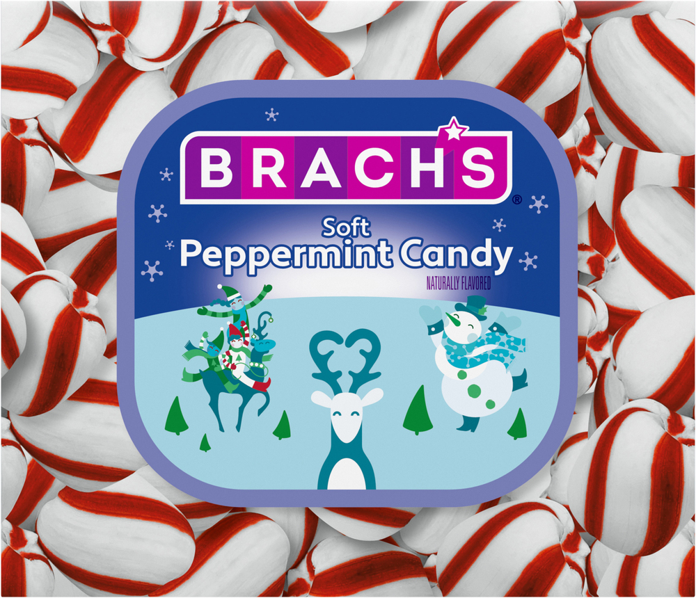 blue soft peppermint candy