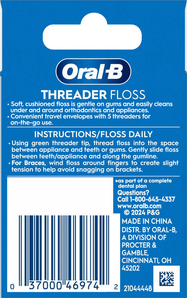 glide floss threader