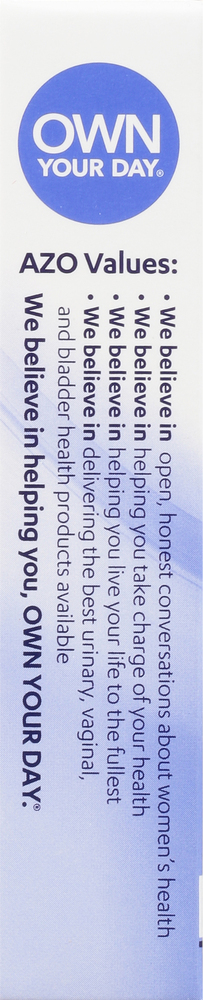 azo maximum strength directions