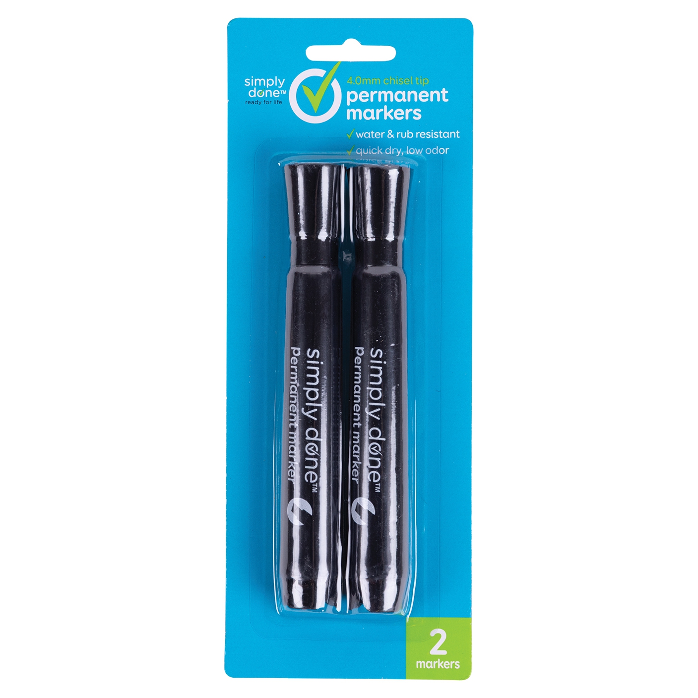 permanent marker thick