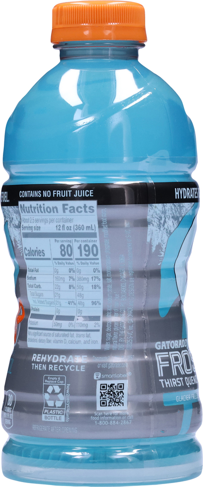 Gatorade Frost Ingredients List