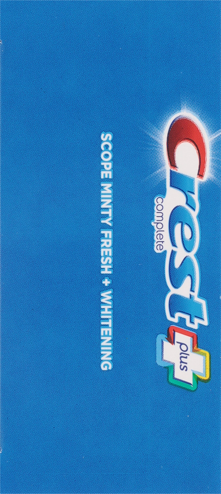 crest complete toothpaste with scope 2 pack