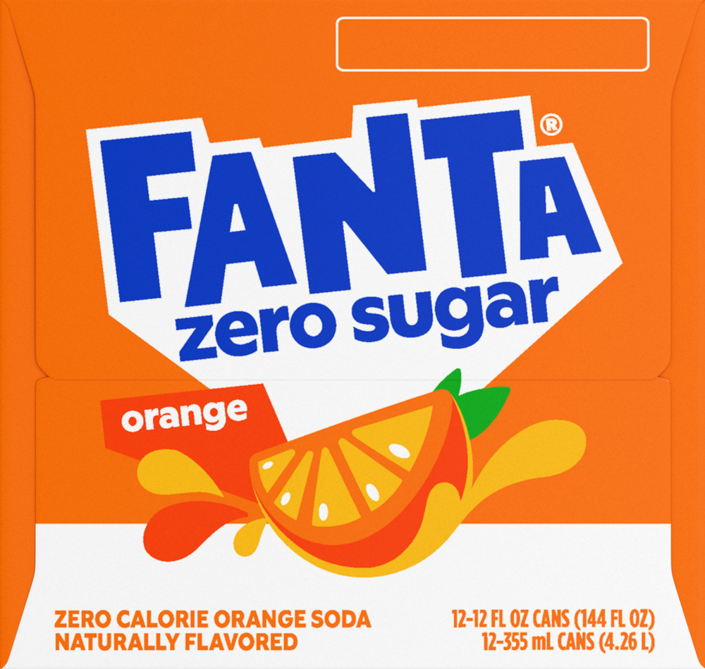 fanta orange zero asda