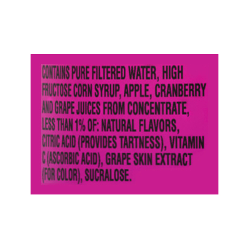 grape crush soda ingredients