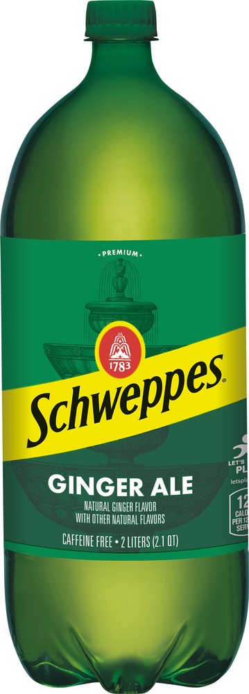 schweppes ginger ale caffeine