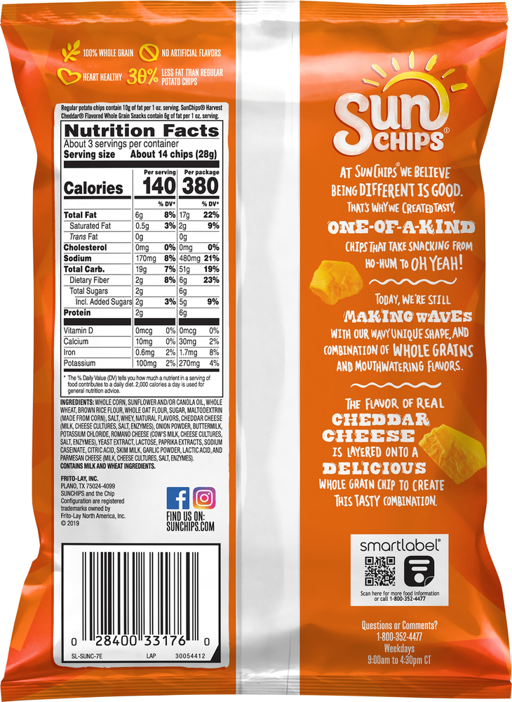 sun chips ingredients