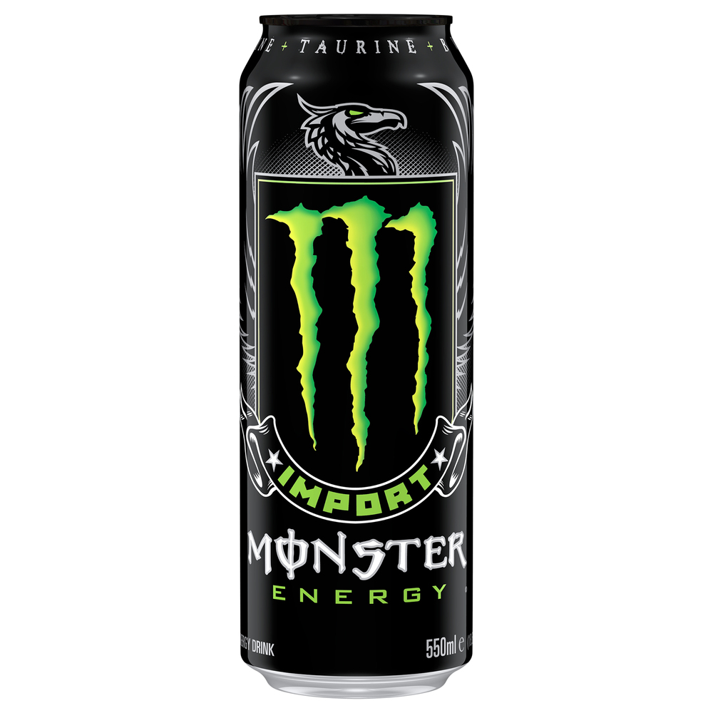 import monster drink