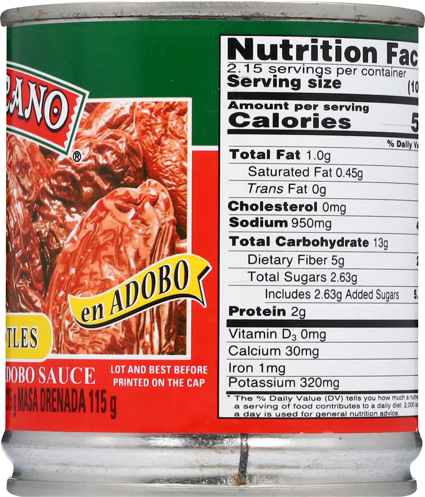 what ingredients does chipotle use