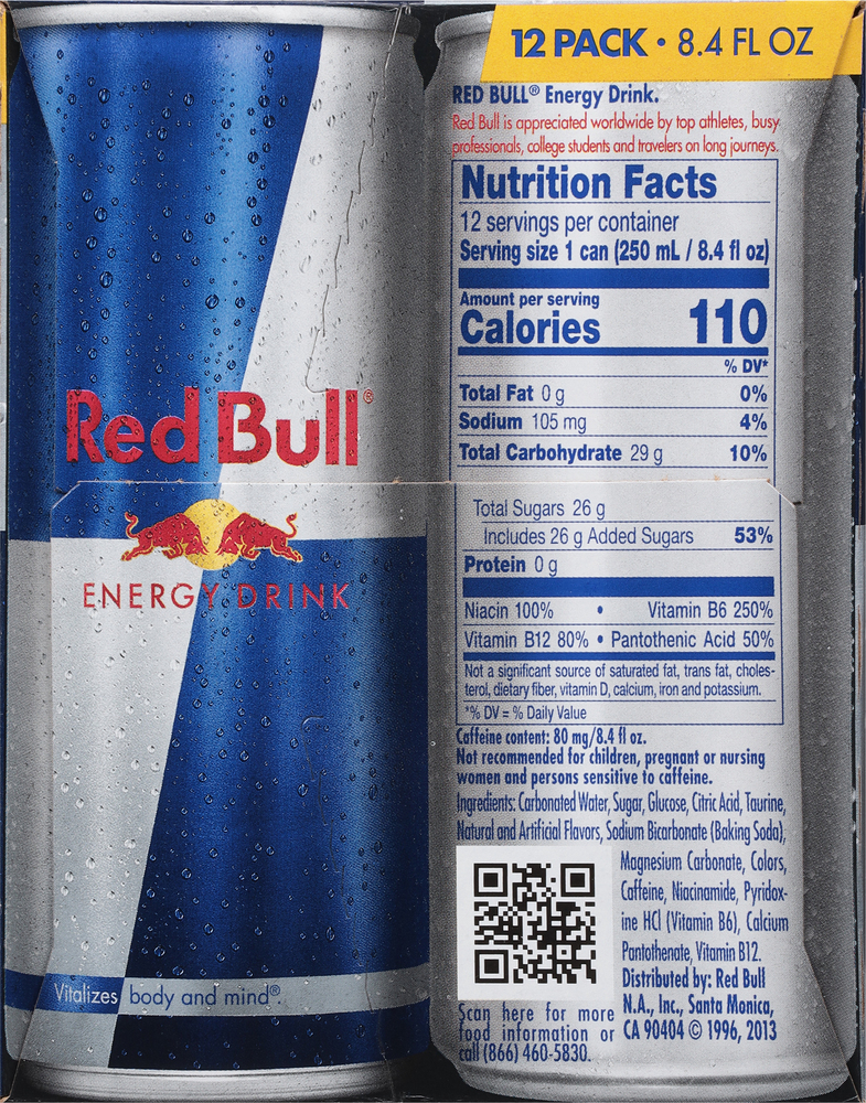 Red Bull Facts And Figures
