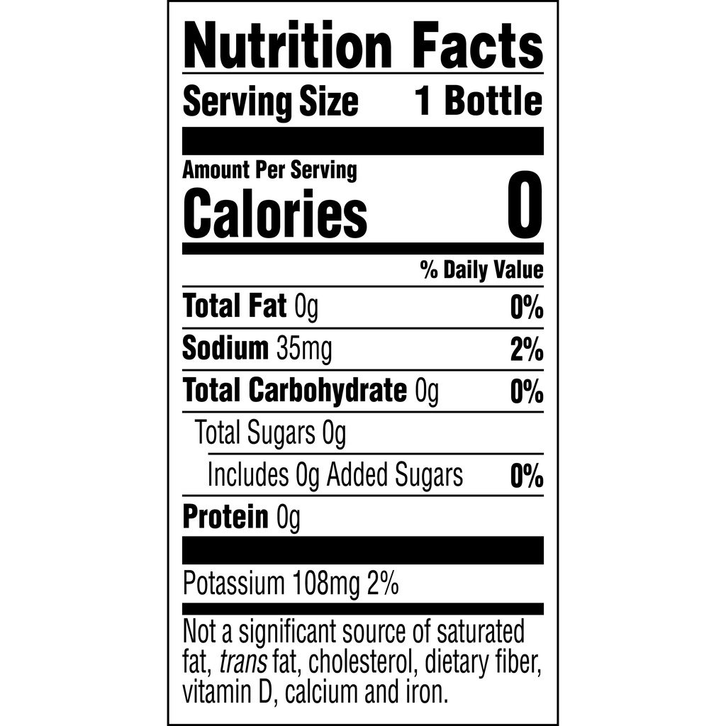 sprite ingredients list